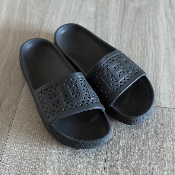 Hunter | Shoes | Hunter Bloom Waterproof Slides | Poshmark
